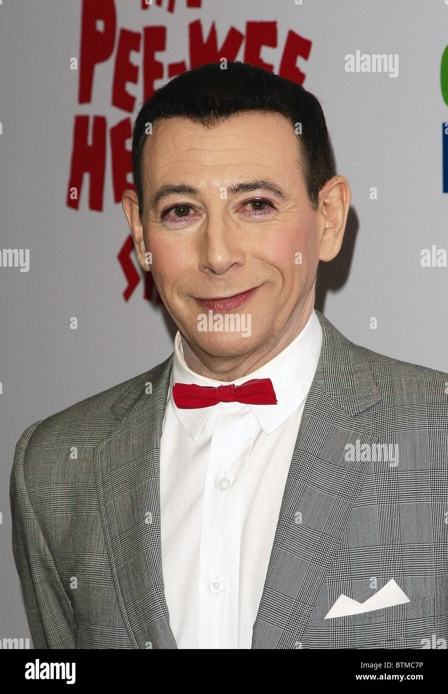 The Pee-Wee Herman Show Opening Night Stock Photo - Alamy