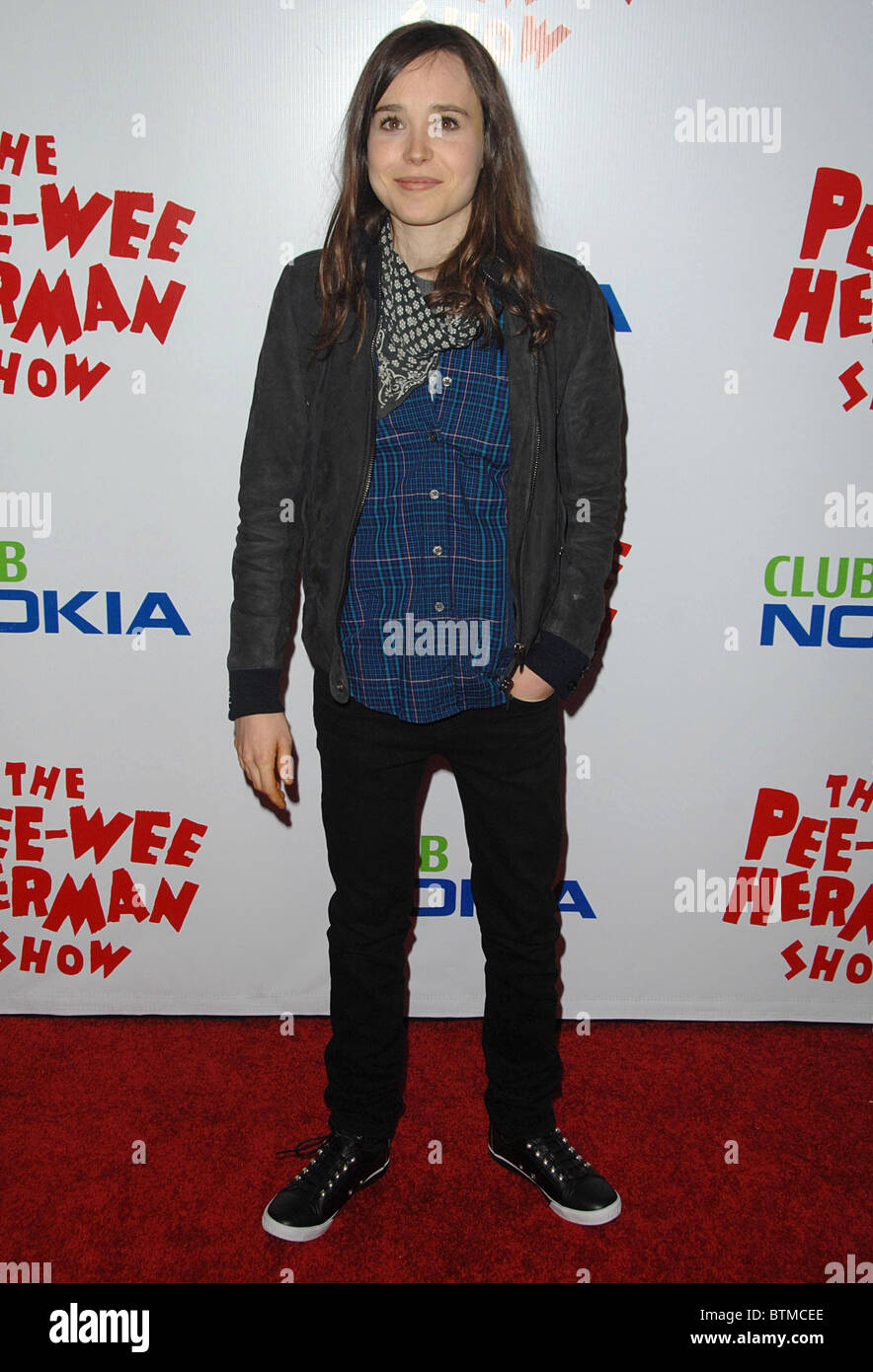 The Pee-Wee Herman Show Opening Night Stock Photo - Alamy