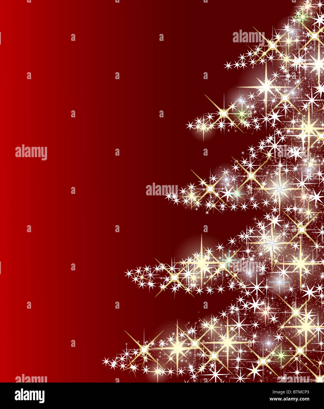 sparkling christmas tree Stock Photo - Alamy