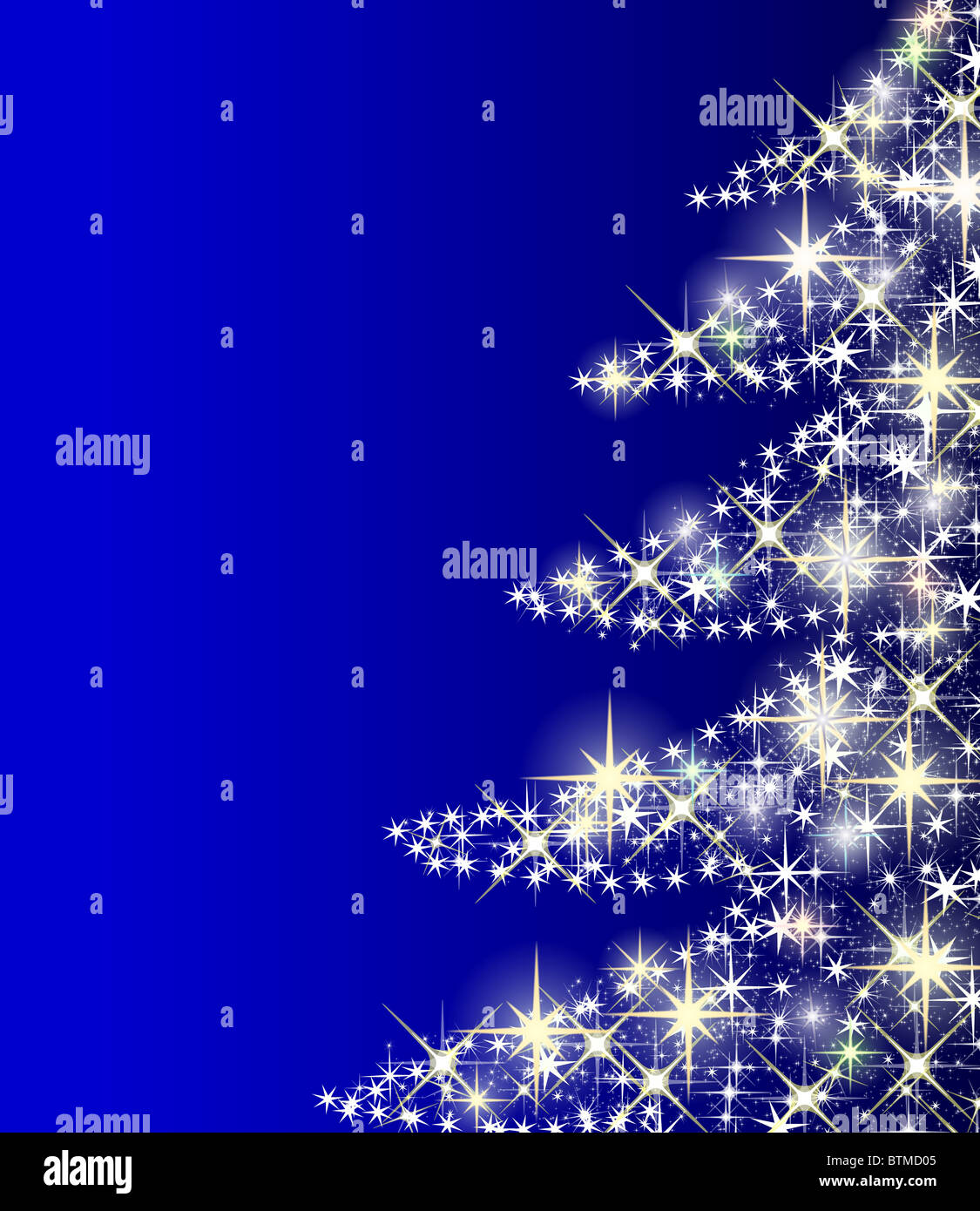 sparkling christmas tree Stock Photo - Alamy