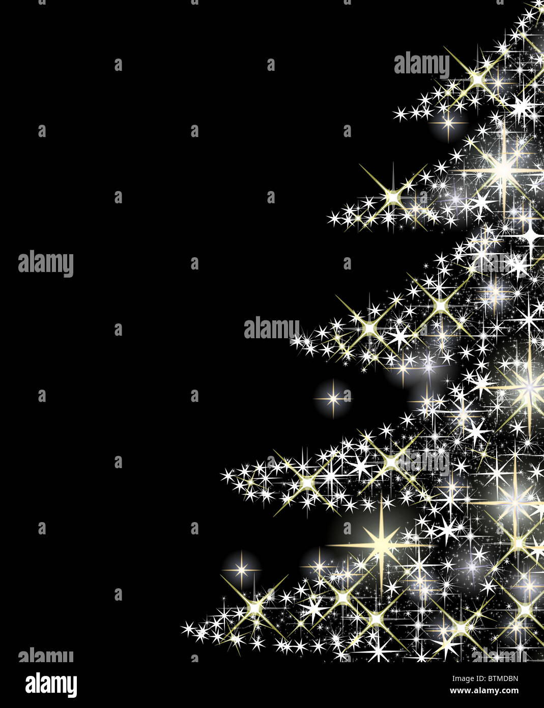 sparkling christmas tree Stock Photo - Alamy