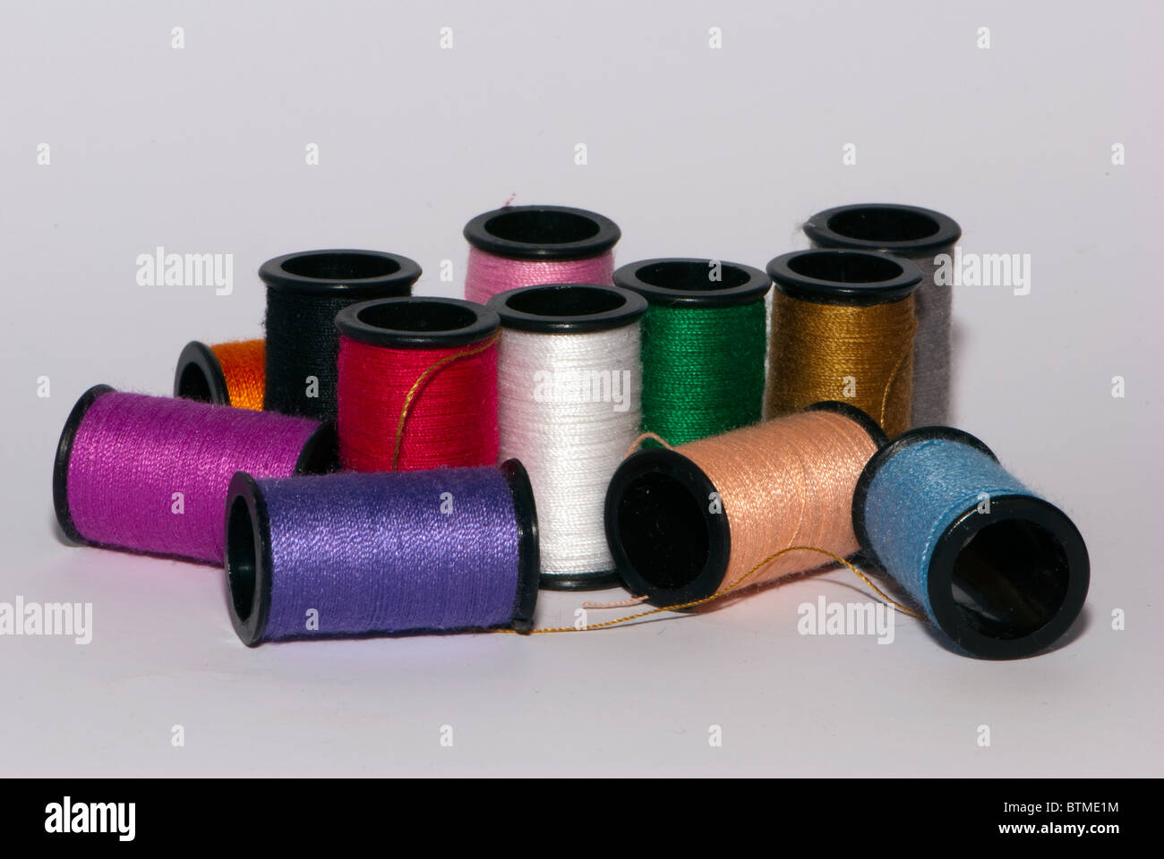 A selection of sewing materials Stock Photo - Alamy
