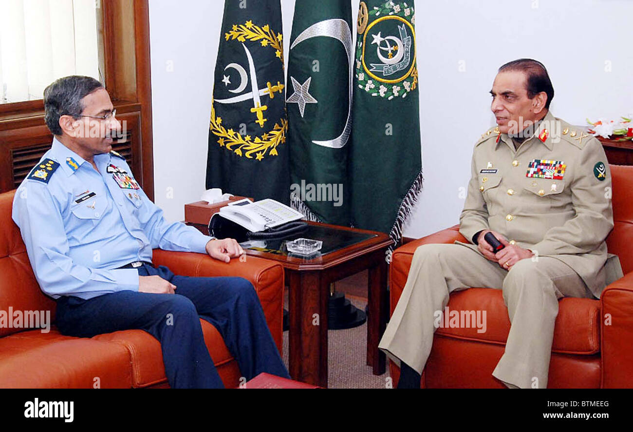 Chief of the Army Staff, Gen.Ashfaq Pervez Kayani in meeting with Chief ...