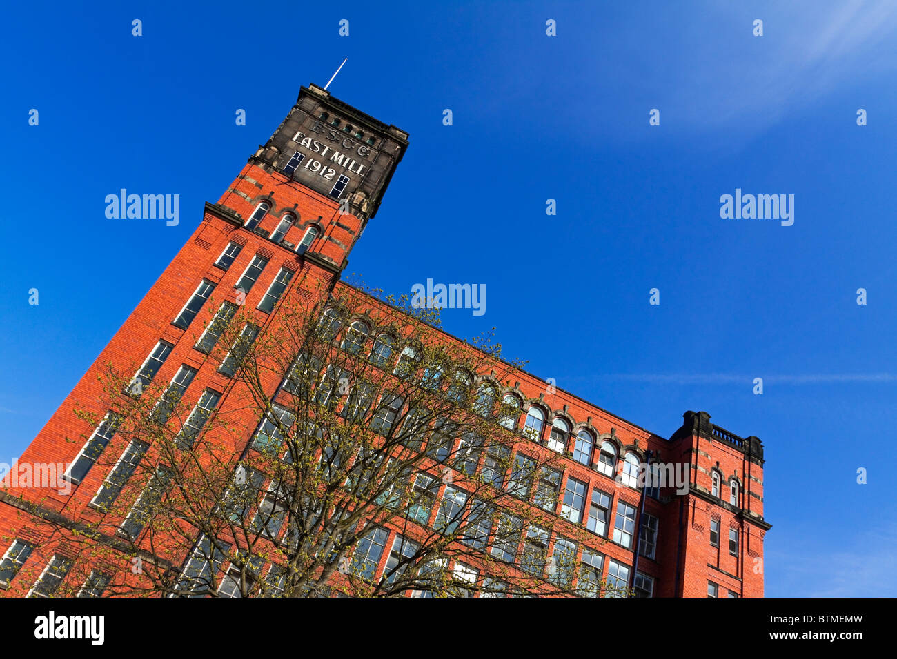 Strutt's North Mill in Belper Derbyshire UK a former cotton mill built ...