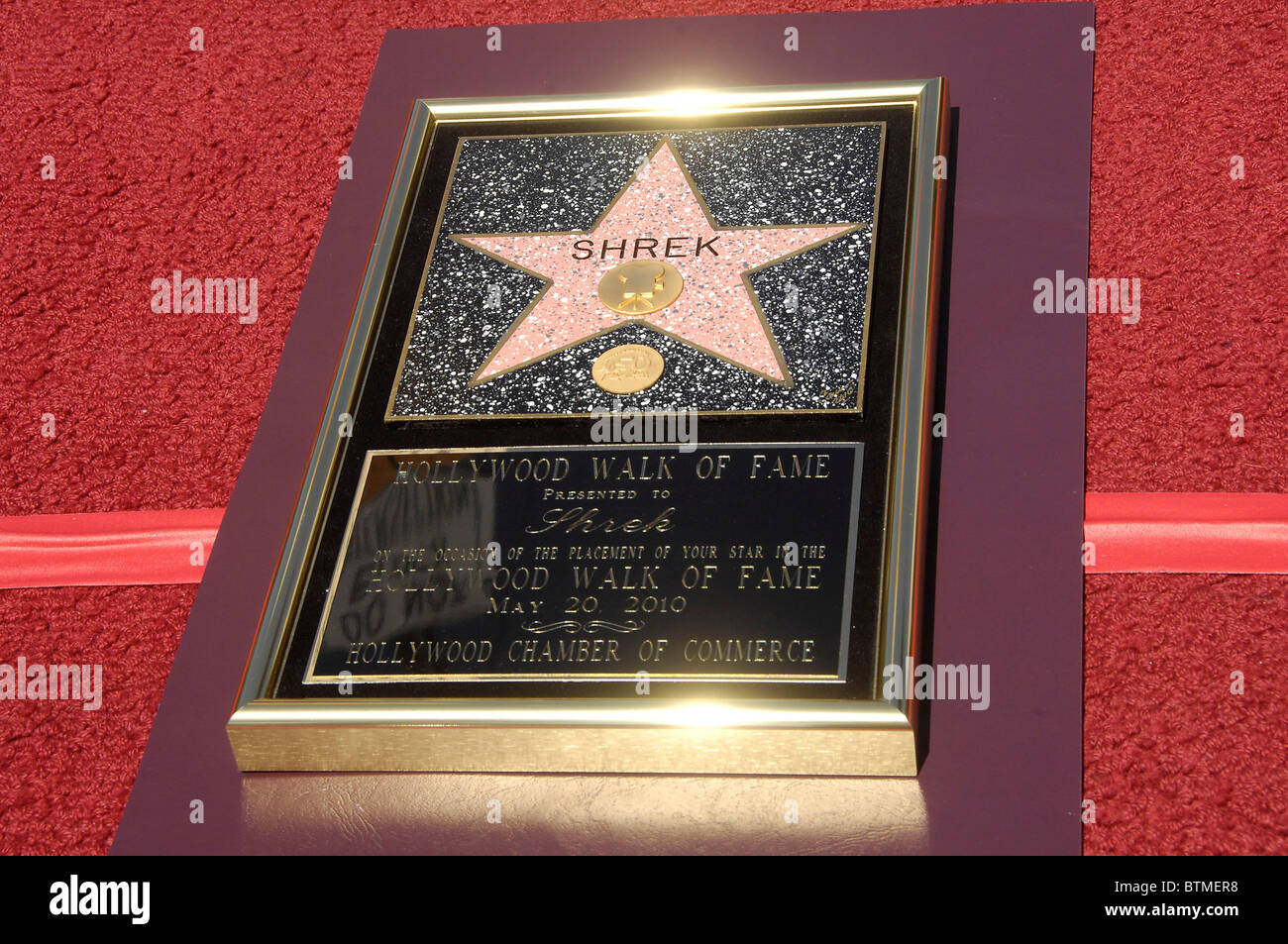 Star on the Hollywood Walk of Fame Ceremony for SHREK Stock Photo - Alamy