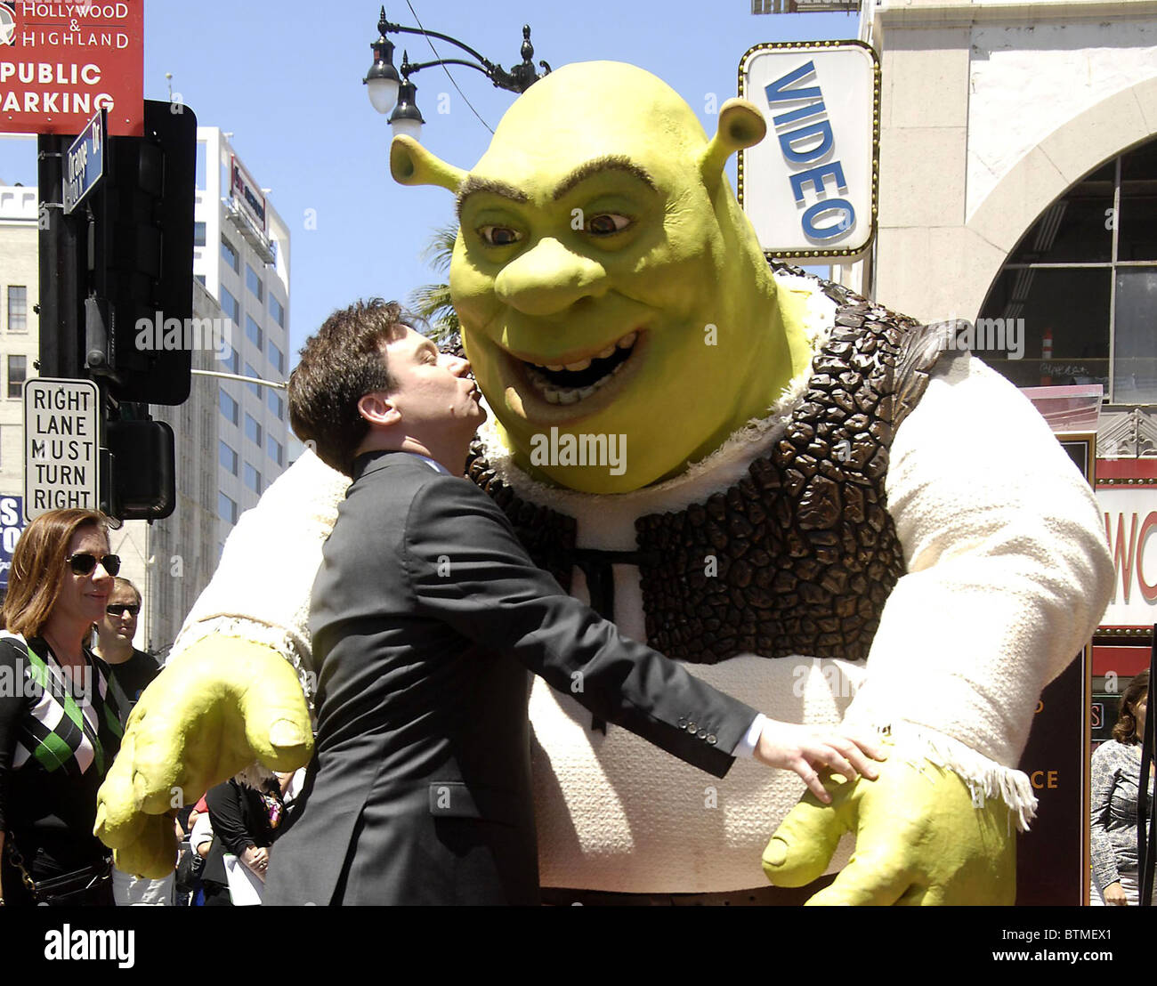 Star on the Hollywood Walk of Fame Ceremony for SHREK Stock Photo - Alamy