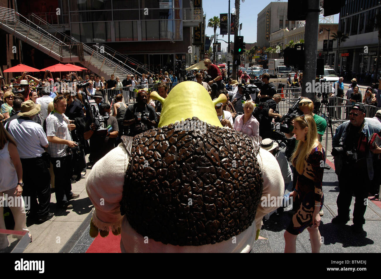 Star on the Hollywood Walk of Fame Ceremony for SHREK Stock Photo - Alamy