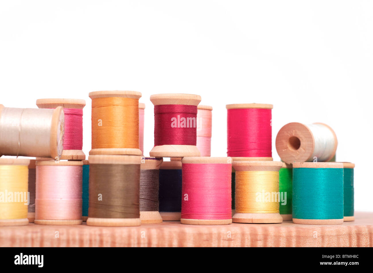 Navy sewing spool hi-res stock photography and images - Alamy