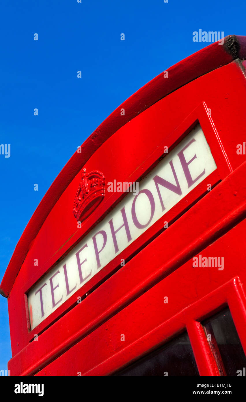 K6 red telephone box uk hi-res stock photography and images - Alamy