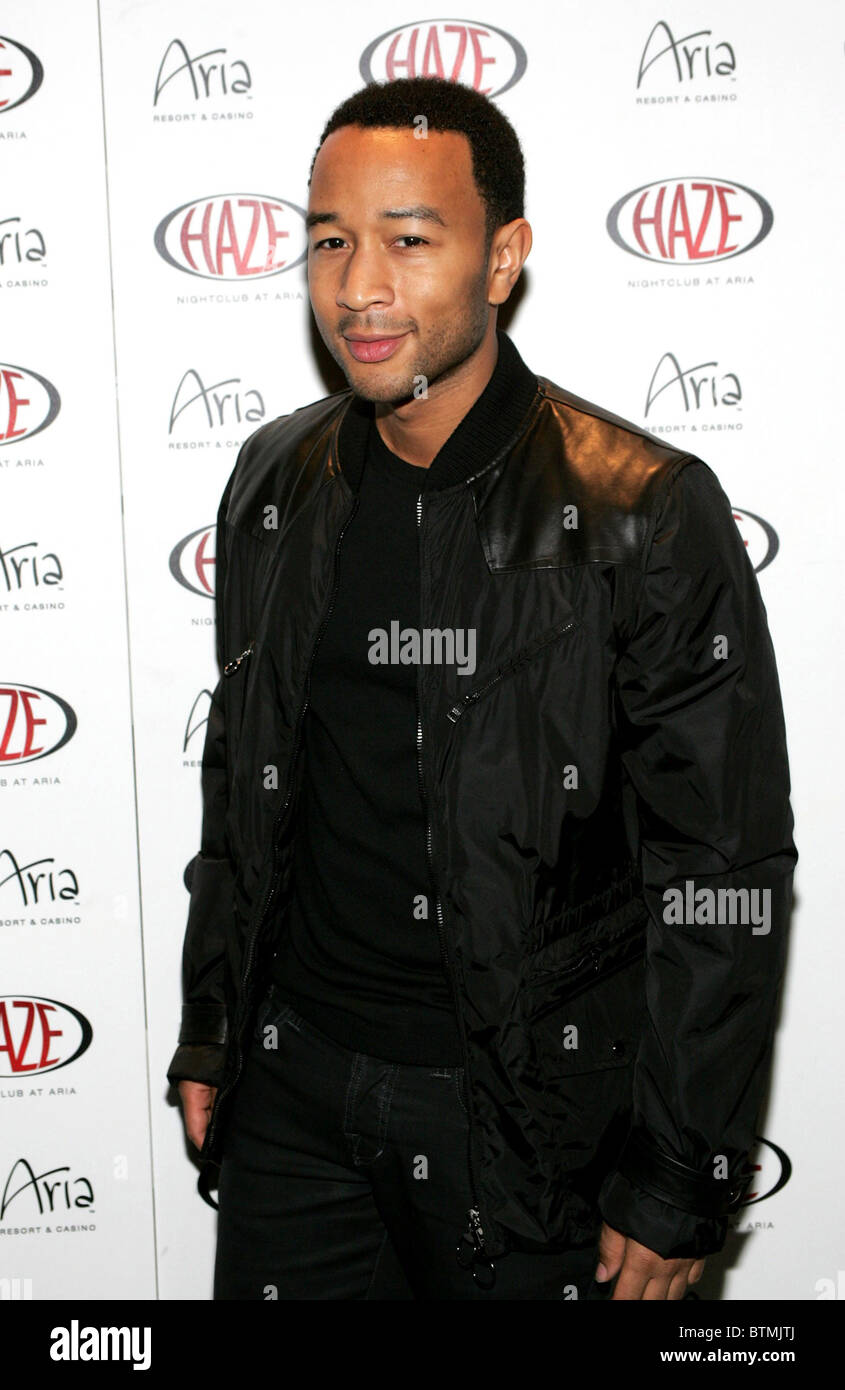 John Legend 32nd Birthday Party at Haze Nightclub Stock Photo - Alamy