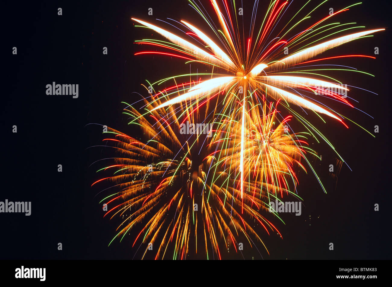 Fireworks particles hi-res stock photography and images - Alamy