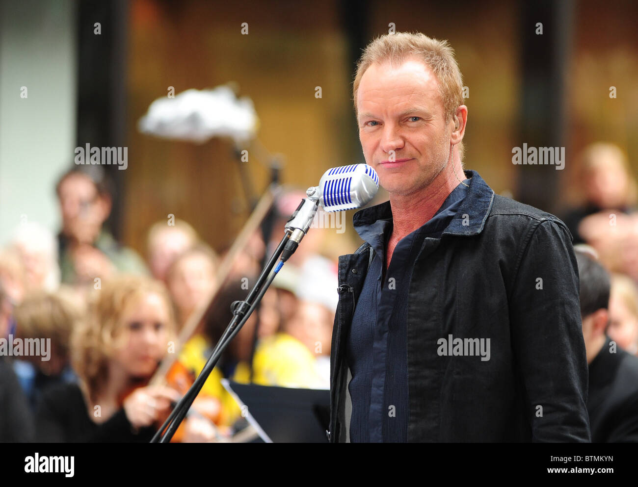 NBC Today Show Concert with STING Stock Photo - Alamy
