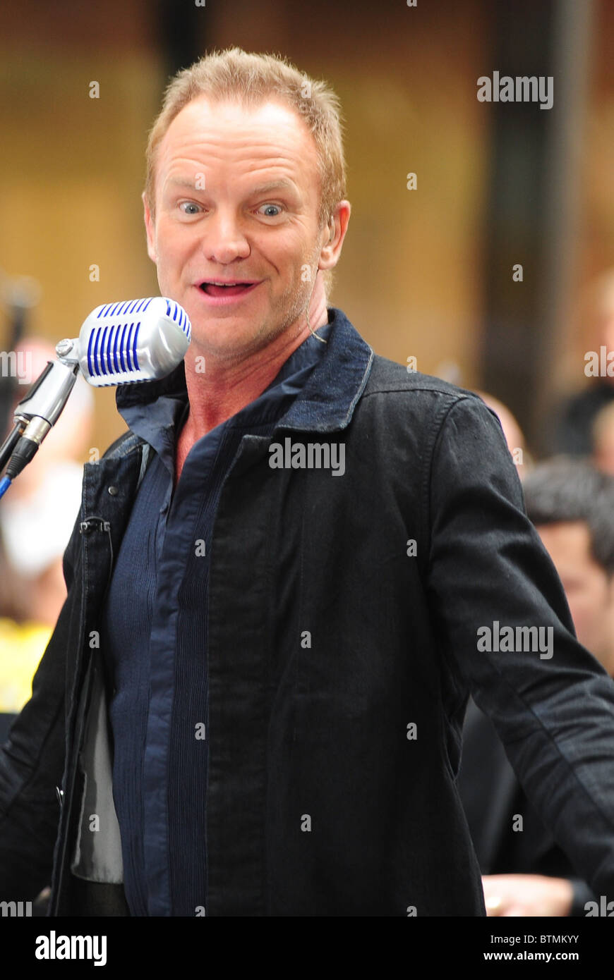 NBC Today Show Concert with STING Stock Photo - Alamy