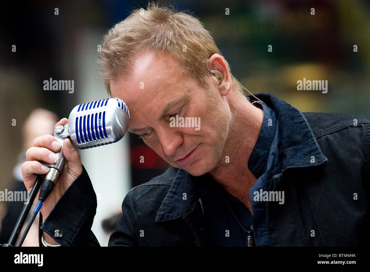 NBC Today Show Concert with STING Stock Photo - Alamy