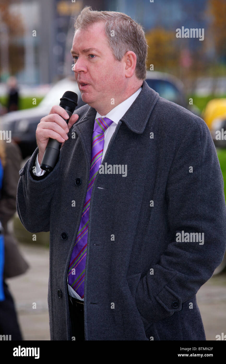 NUJ Strike at BBC, Tom Harris MP Stock Photo - Alamy