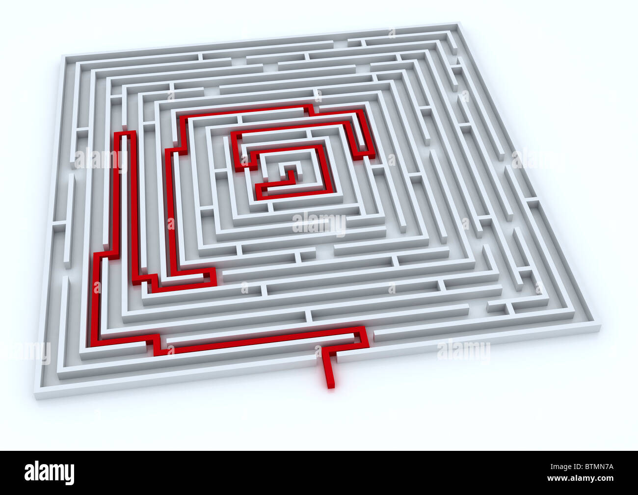Solved maze hi-res stock photography and images - Alamy Solved maze hi-res stock photography and images - Alamy