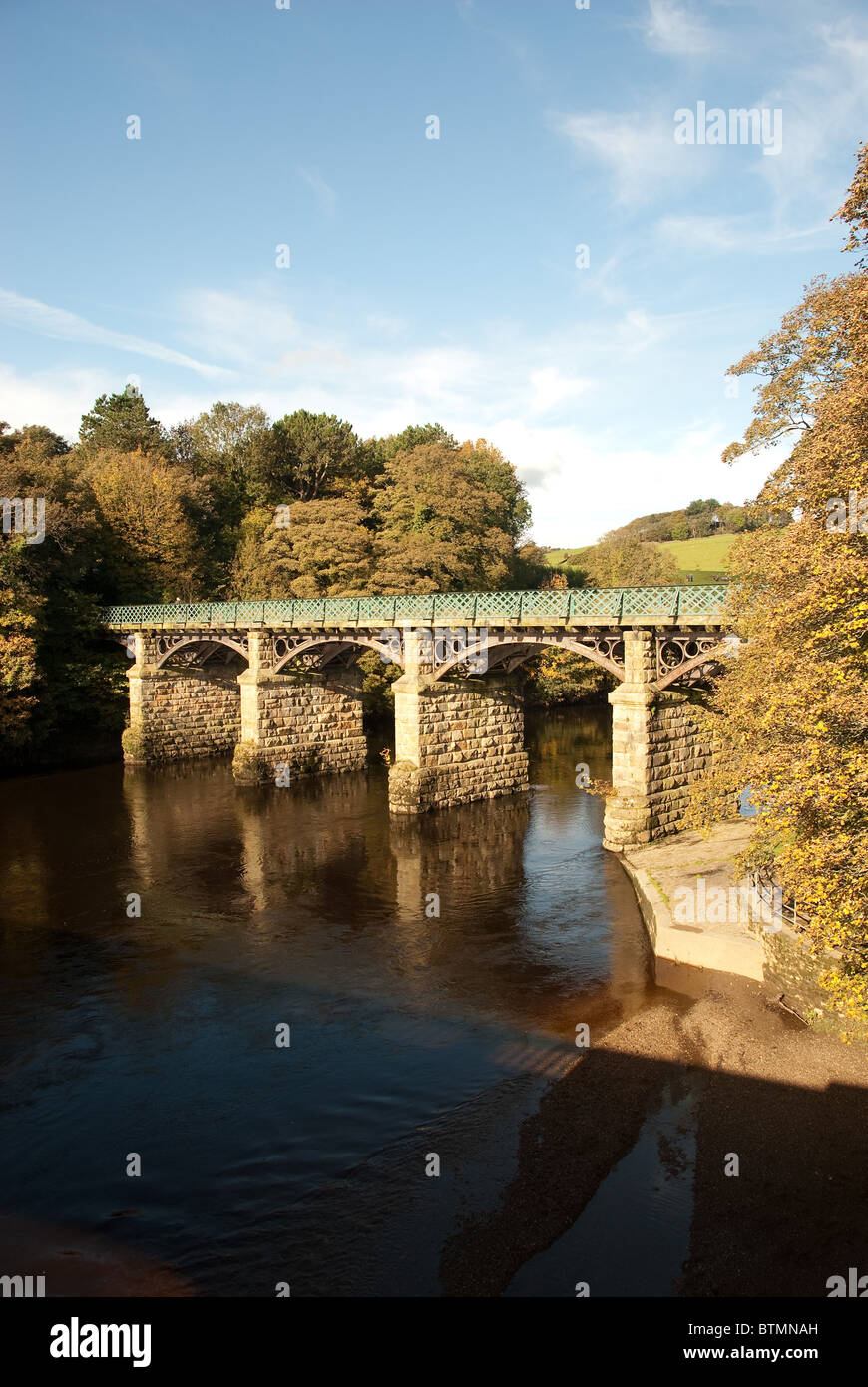 Bridge over the River Lune Stock Photo - Alamy