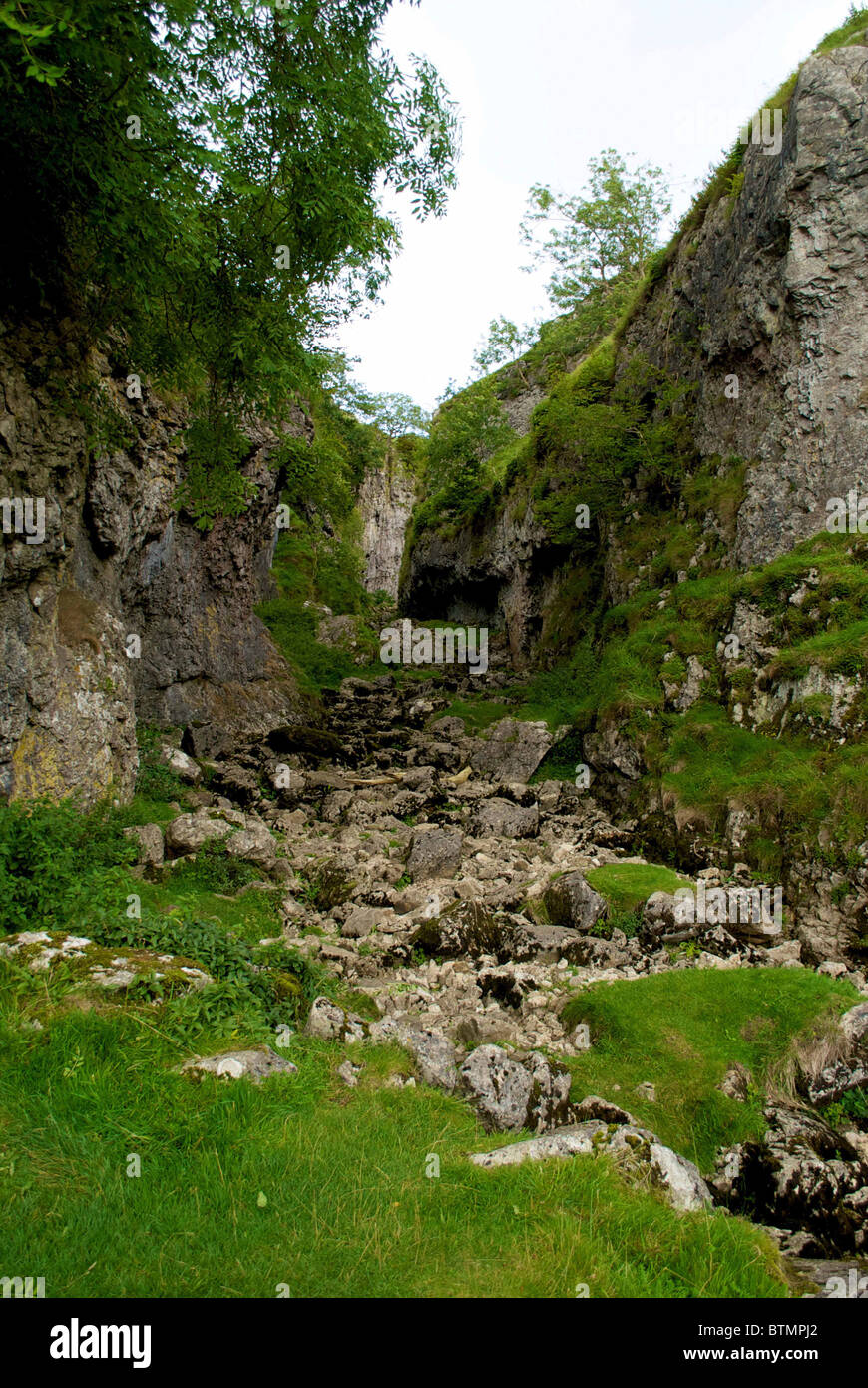 Troller's Gill is ravine at the head of Trollerdale near Skyreholme and ...