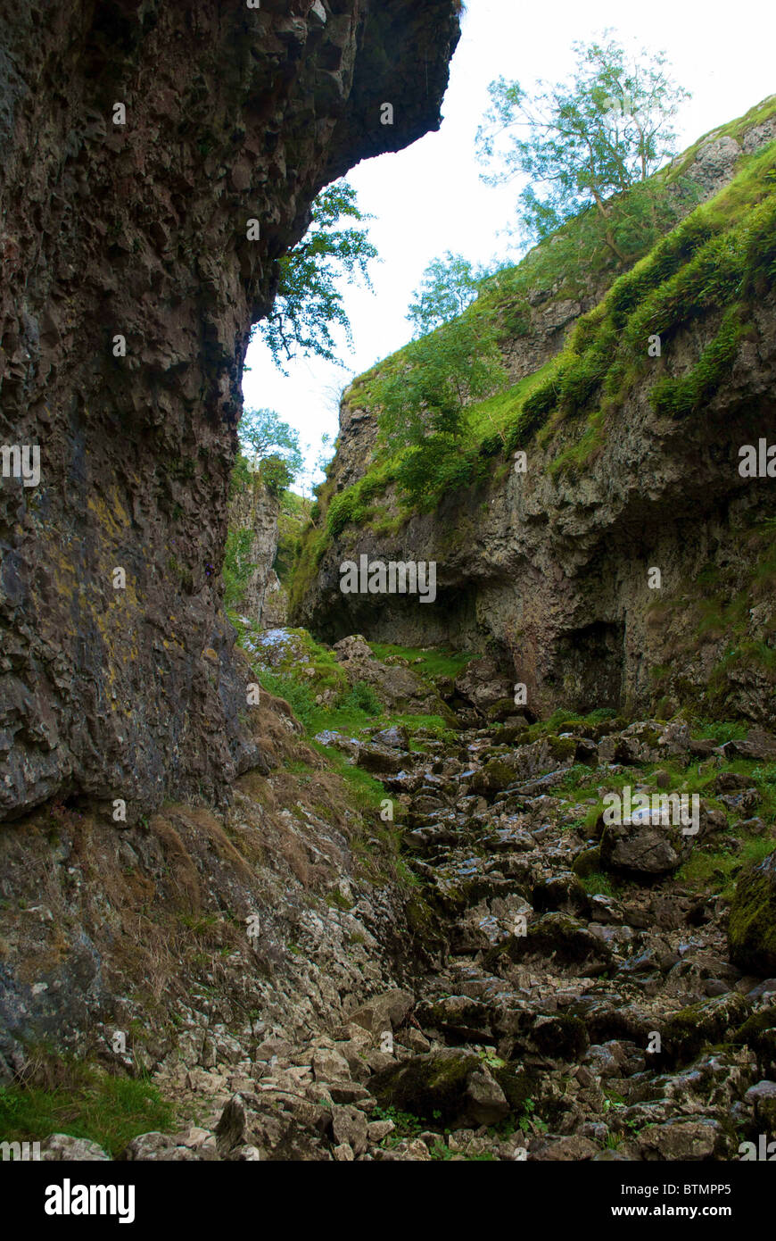 Troller's Gill is ravine at the head of Trollerdale near Skyreholme and ...
