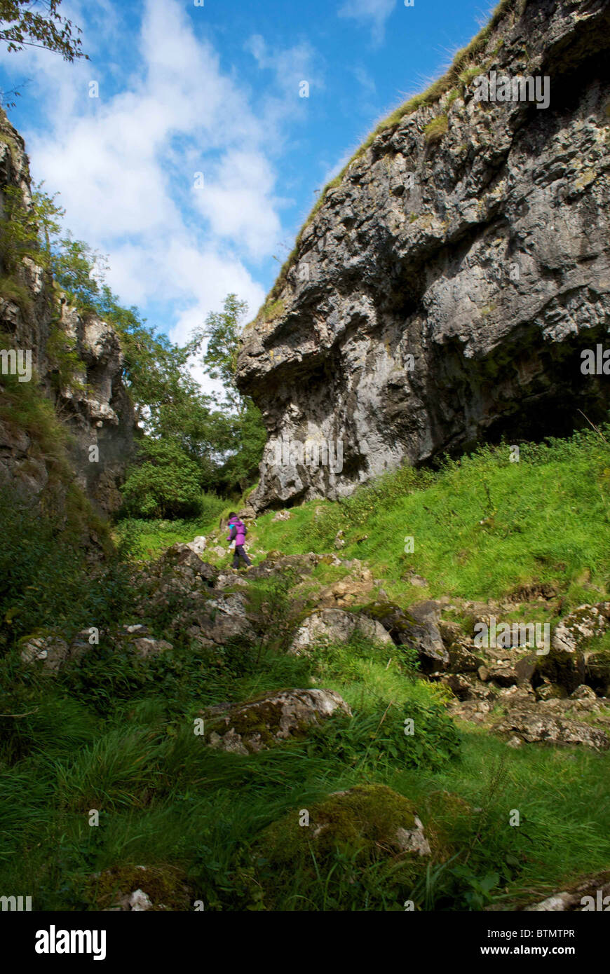 Troller's Gill is ravine at the head of Trollerdale near Skyreholme and ...