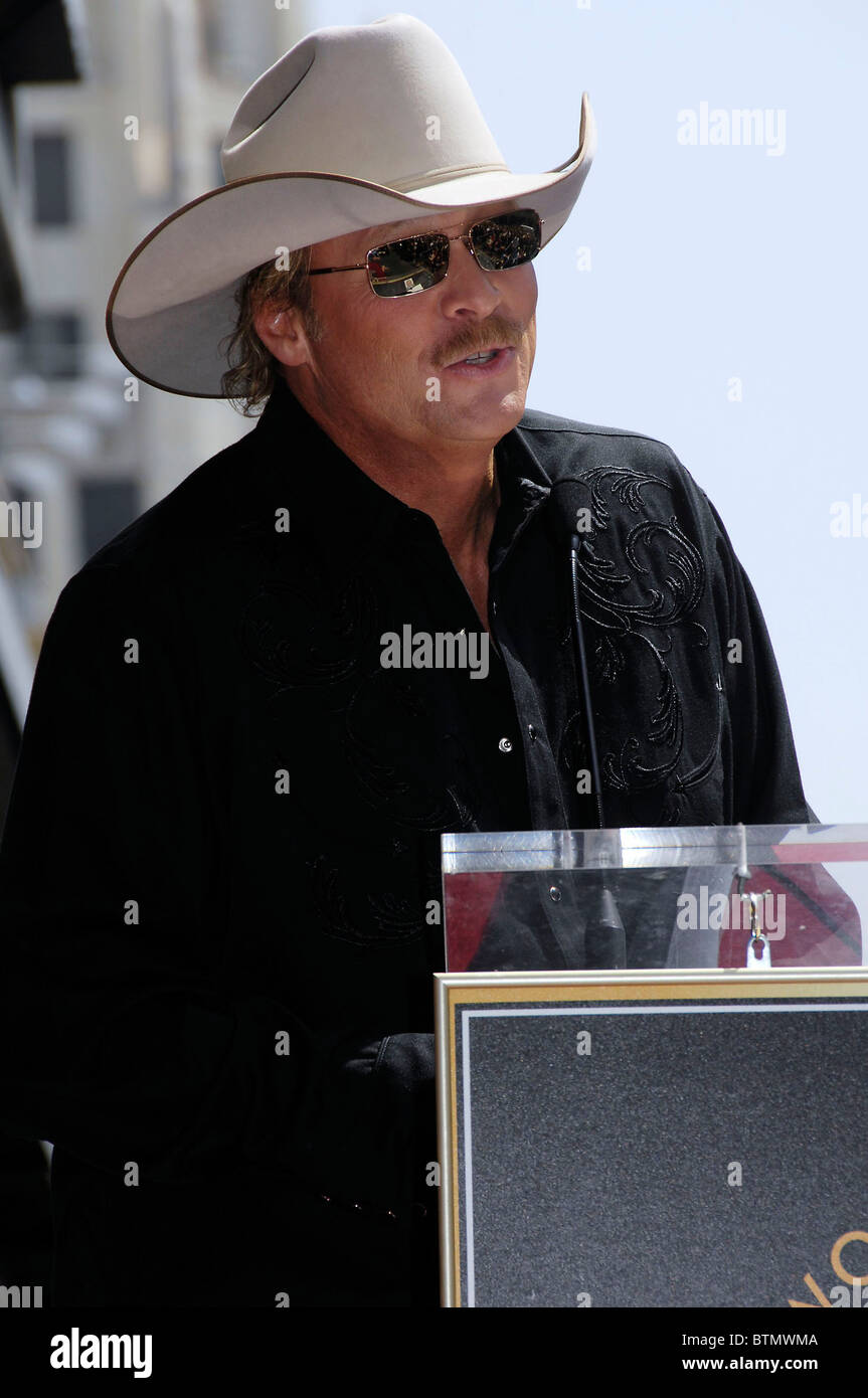 Star on the Hollywood Walk of Fame Ceremony for Alan Jackson Stock ...