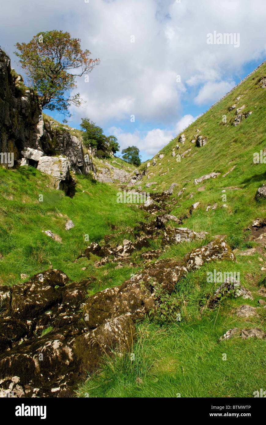 Troller's Gill is ravine at the head of Trollerdale near Skyreholme and ...