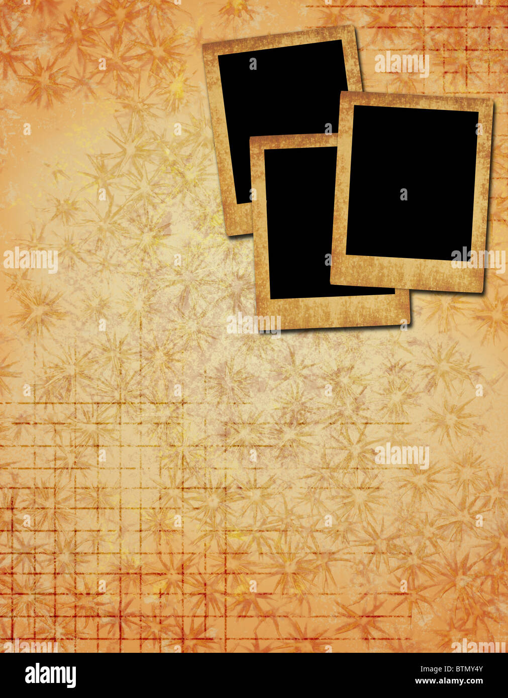 Background with frames Stock Photo - Alamy