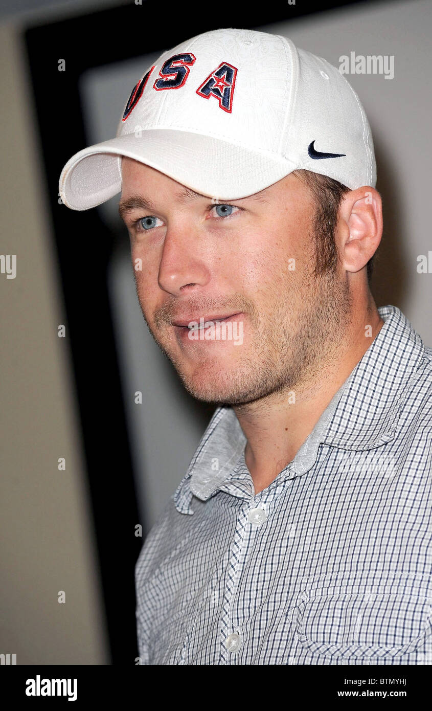 2010 Olympic Gold Medalist Bode Miller Press Conference Stock Photo - Alamy