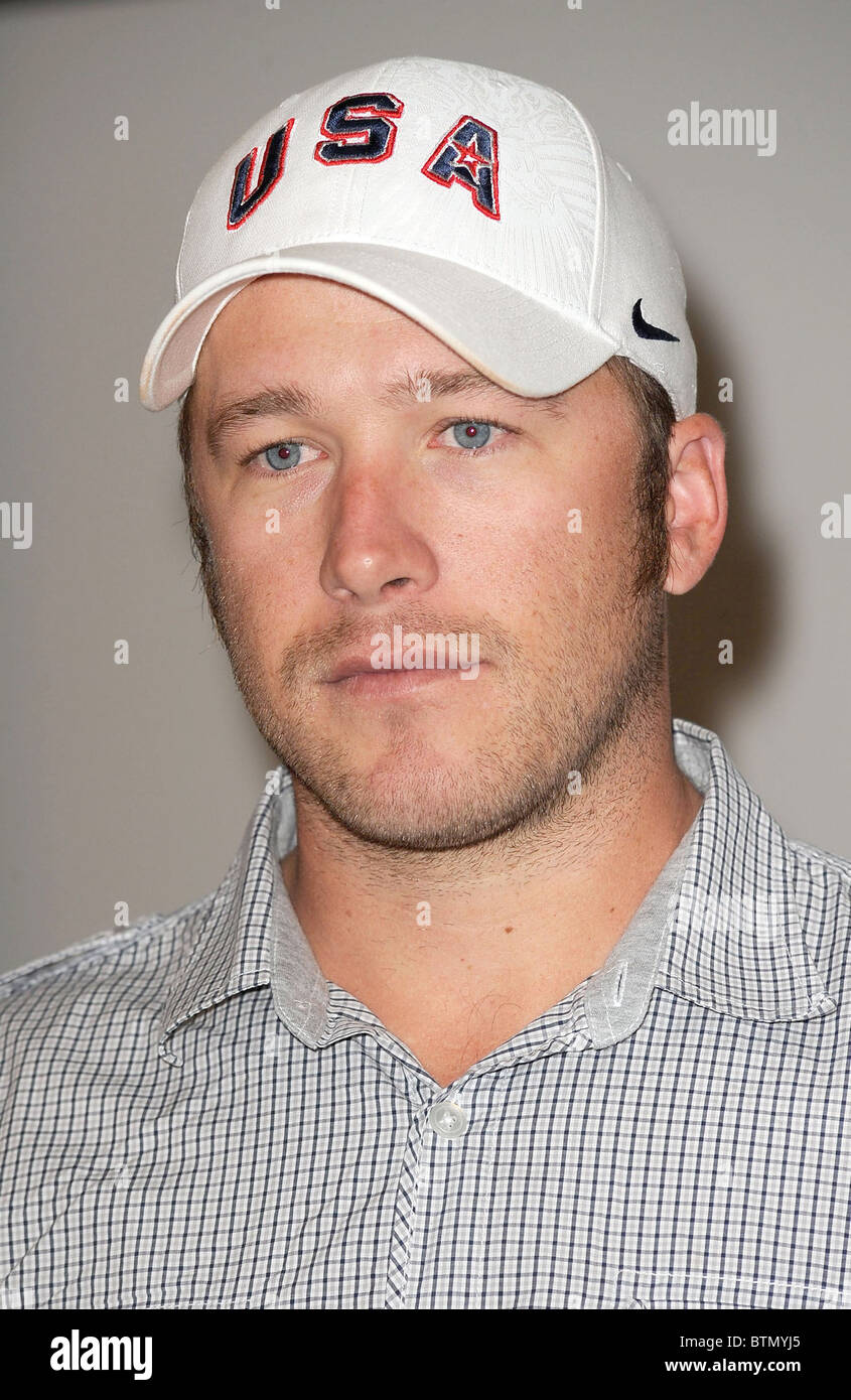 2010 Olympic Gold Medalist Bode Miller Press Conference Stock Photo - Alamy