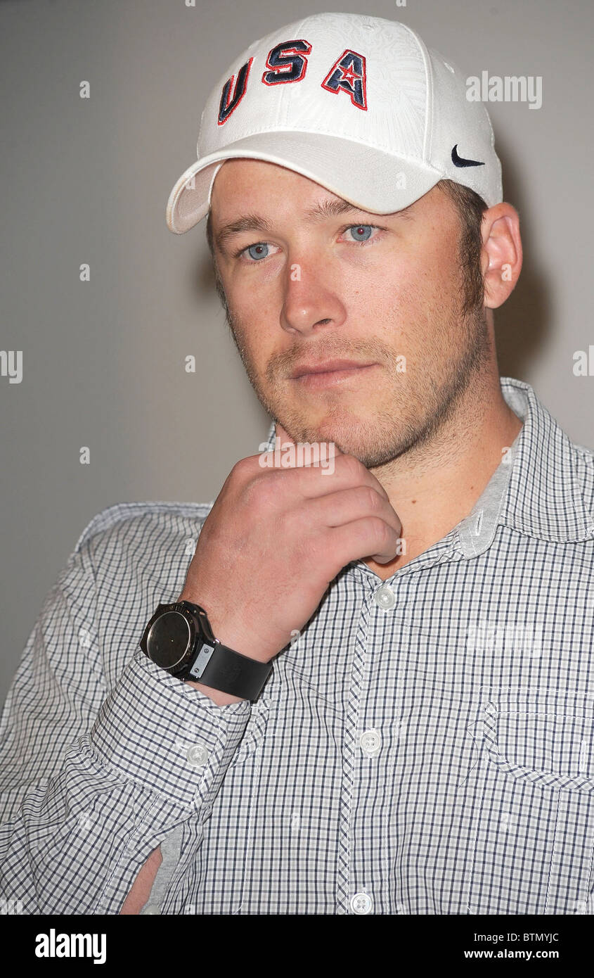 2010 Olympic Gold Medalist Bode Miller Press Conference Stock Photo - Alamy
