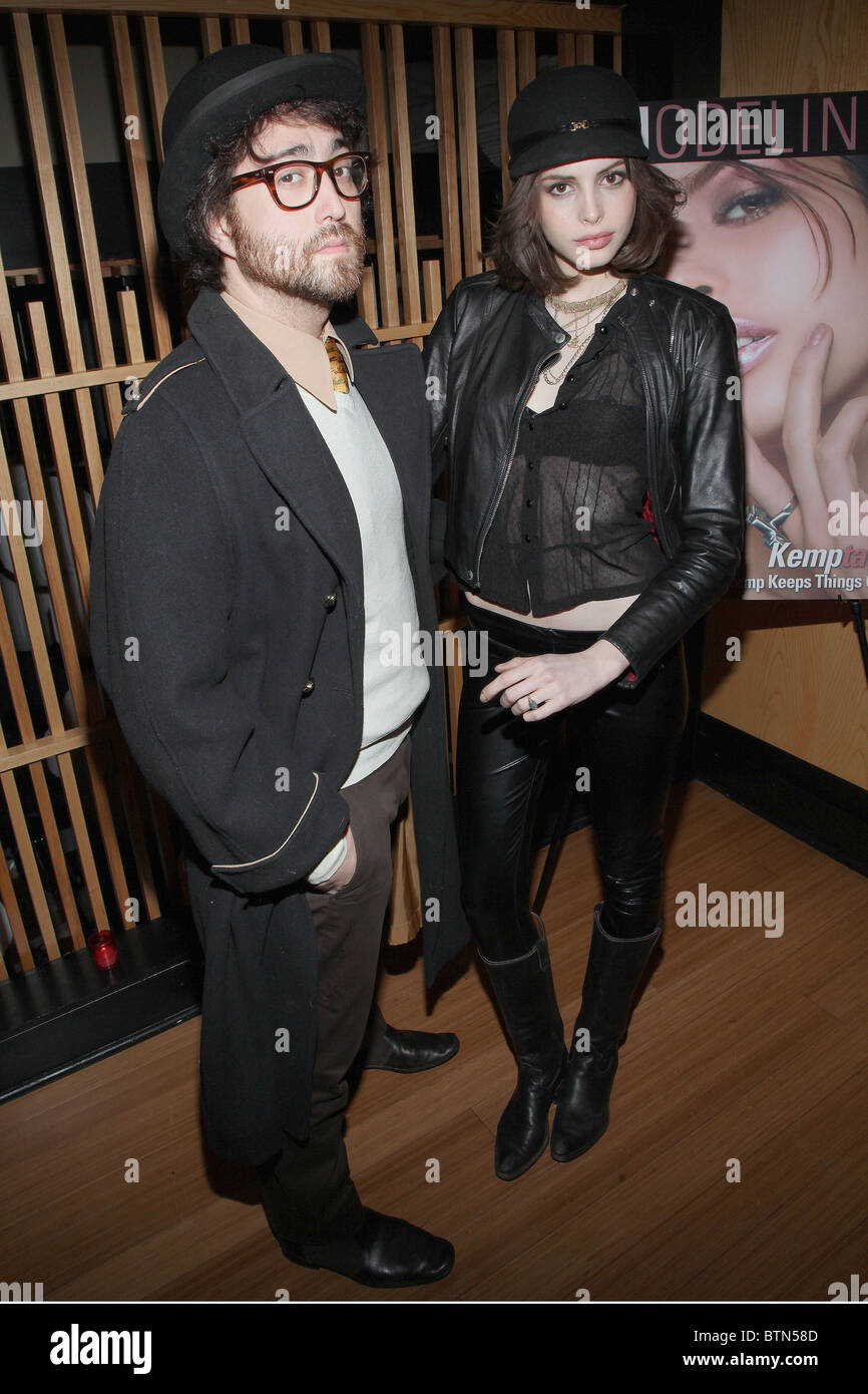 Modelinia Cover Launch Party with Kemp Muhl Stock Photo - Alamy