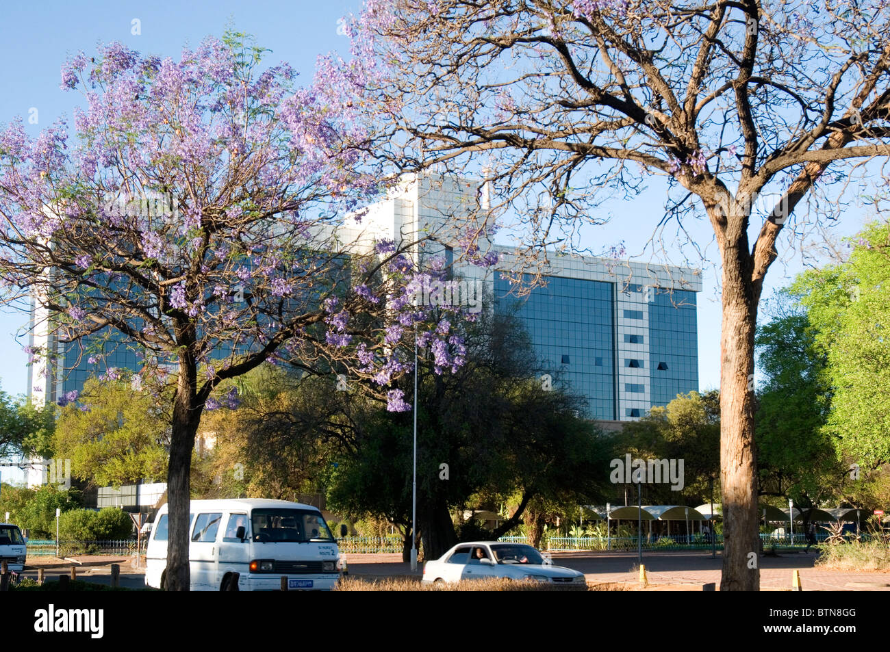 Office buildings in Gaborone, Botswana Stock Photo - Alamy