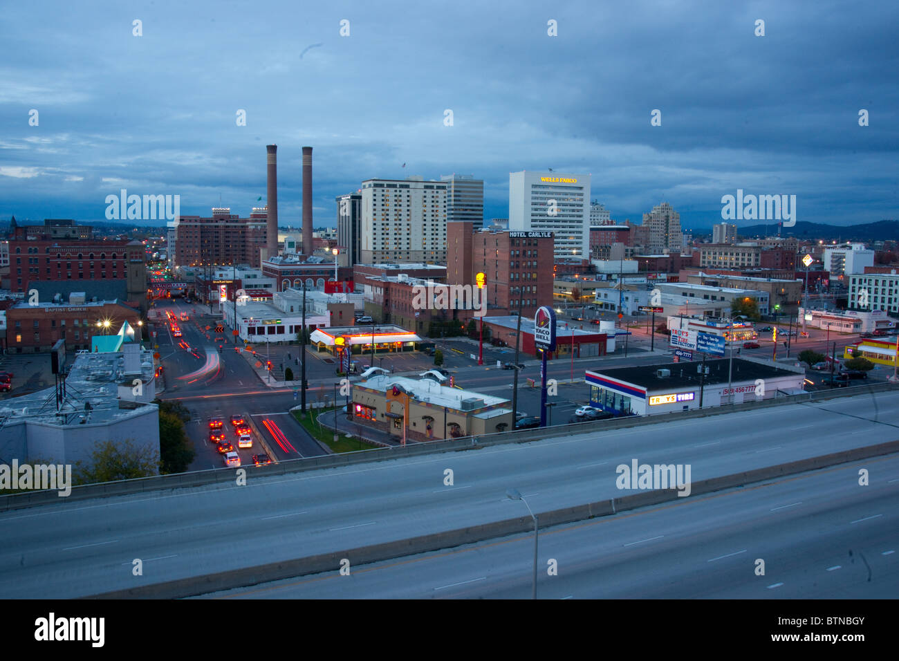 Downtown spokane washington hi-res stock photography and images - Alamy