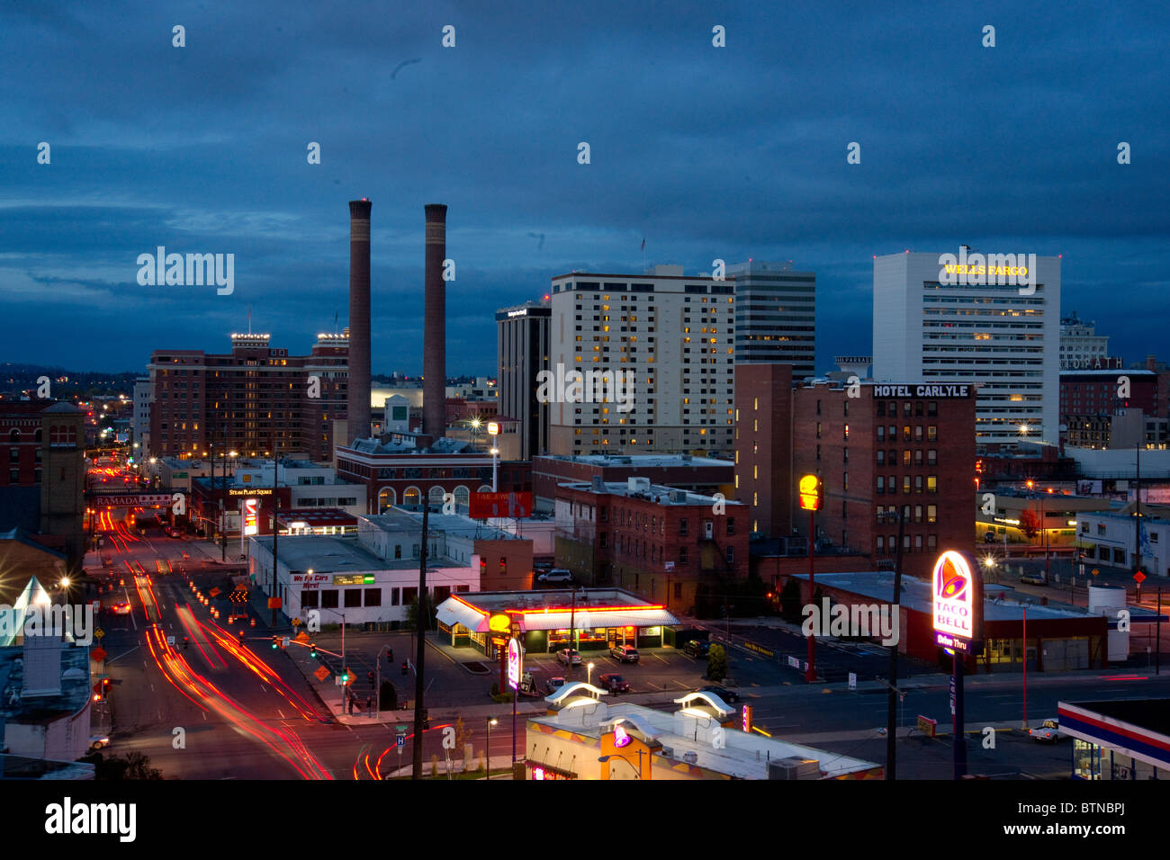 Spokane washington skyline hi-res stock photography and images - Alamy