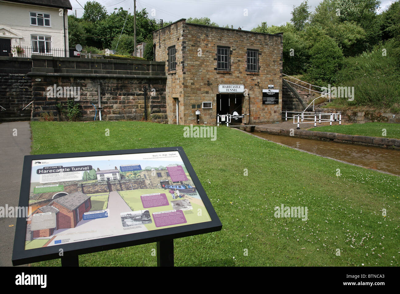 The South entrance to Harecastle Tunnel, Kidsgrove, Stoke-on-Trent ...