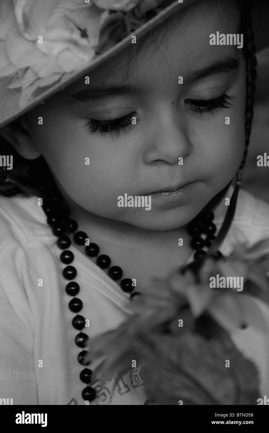 Make up girl Black and White Stock Photos & Images - Alamy