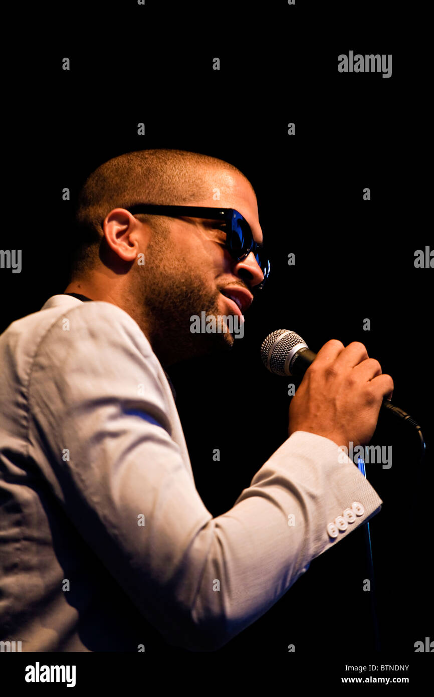 JASON MORAN sings at the 2009 MONTEREY JAZZ FESTIVAL - CALIFORNIA Stock ...