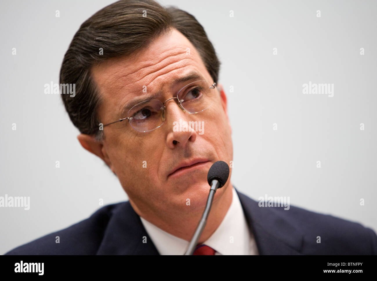 Actor and comedian Stephen Colbert testifies before Congress Stock ...