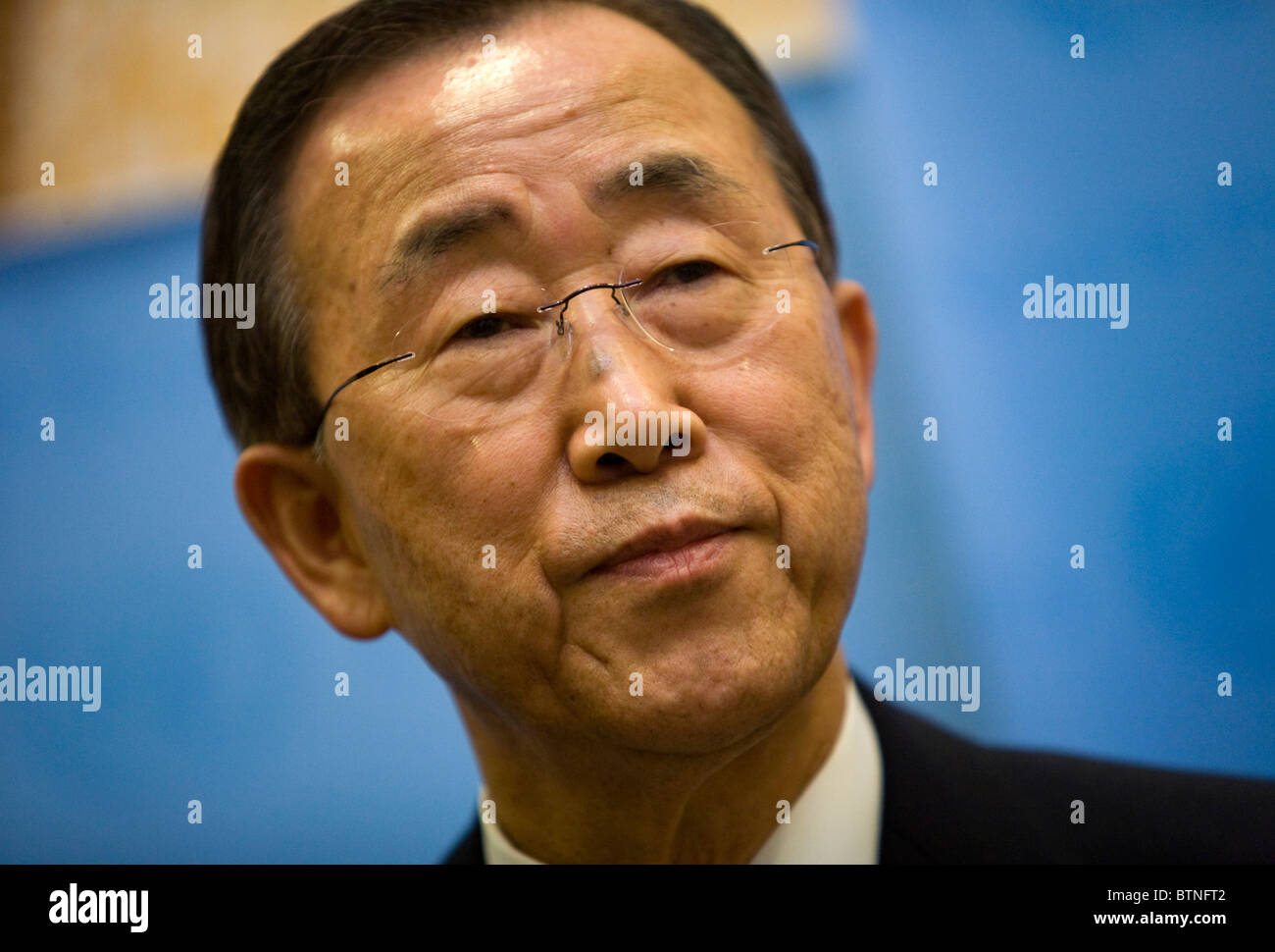 United Nations Secretary General Ban Ki Moon Stock Photo - Alamy
