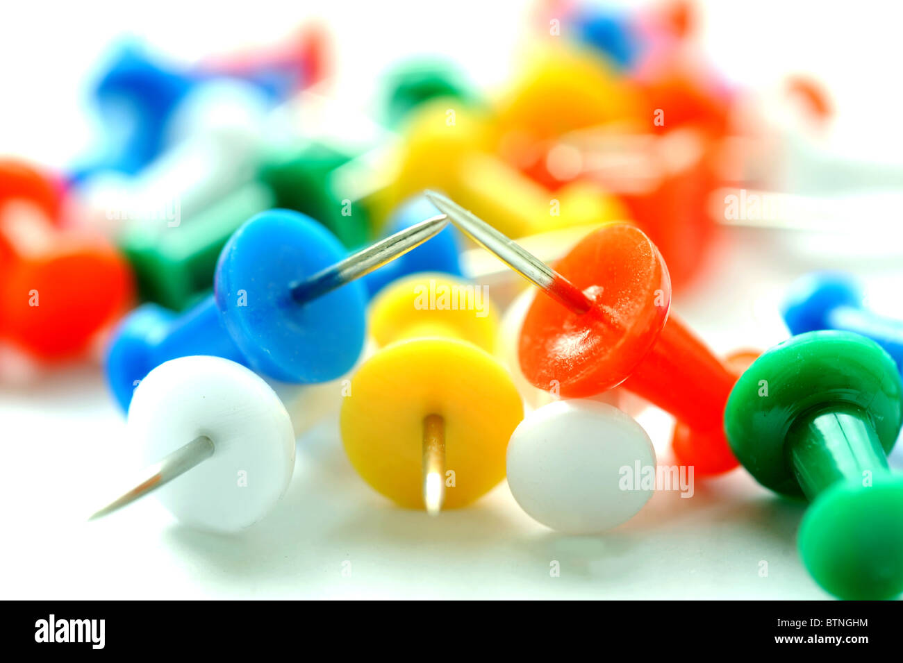 The paper clip taken as macro Stock Photo - Alamy
