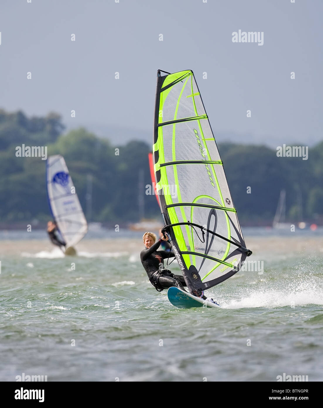 Windsurfing at exmouth hi-res stock photography and images - Alamy