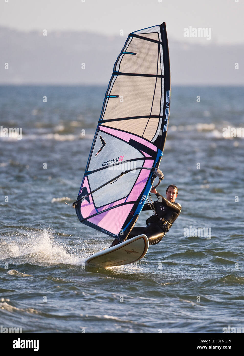 Windsurfing at exmouth hi-res stock photography and images - Alamy