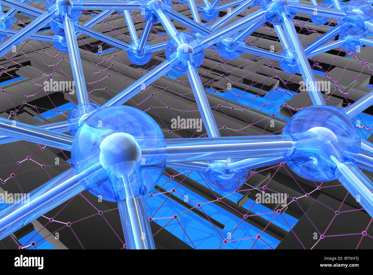 Nanostructures, carbon and silicon Stock Photo - Alamy