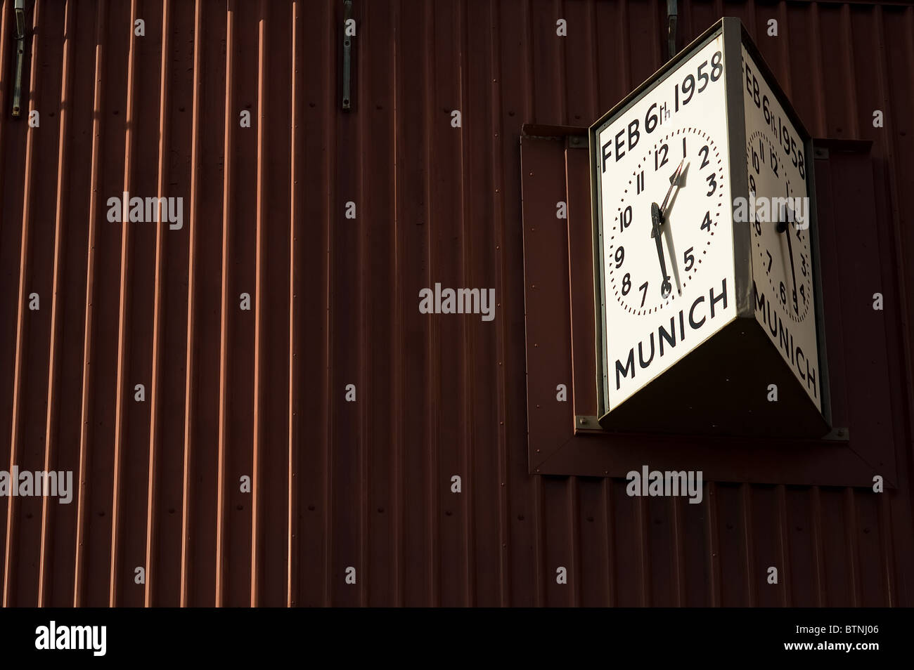 Munich air disaster clock hi-res stock photography and images - Alamy