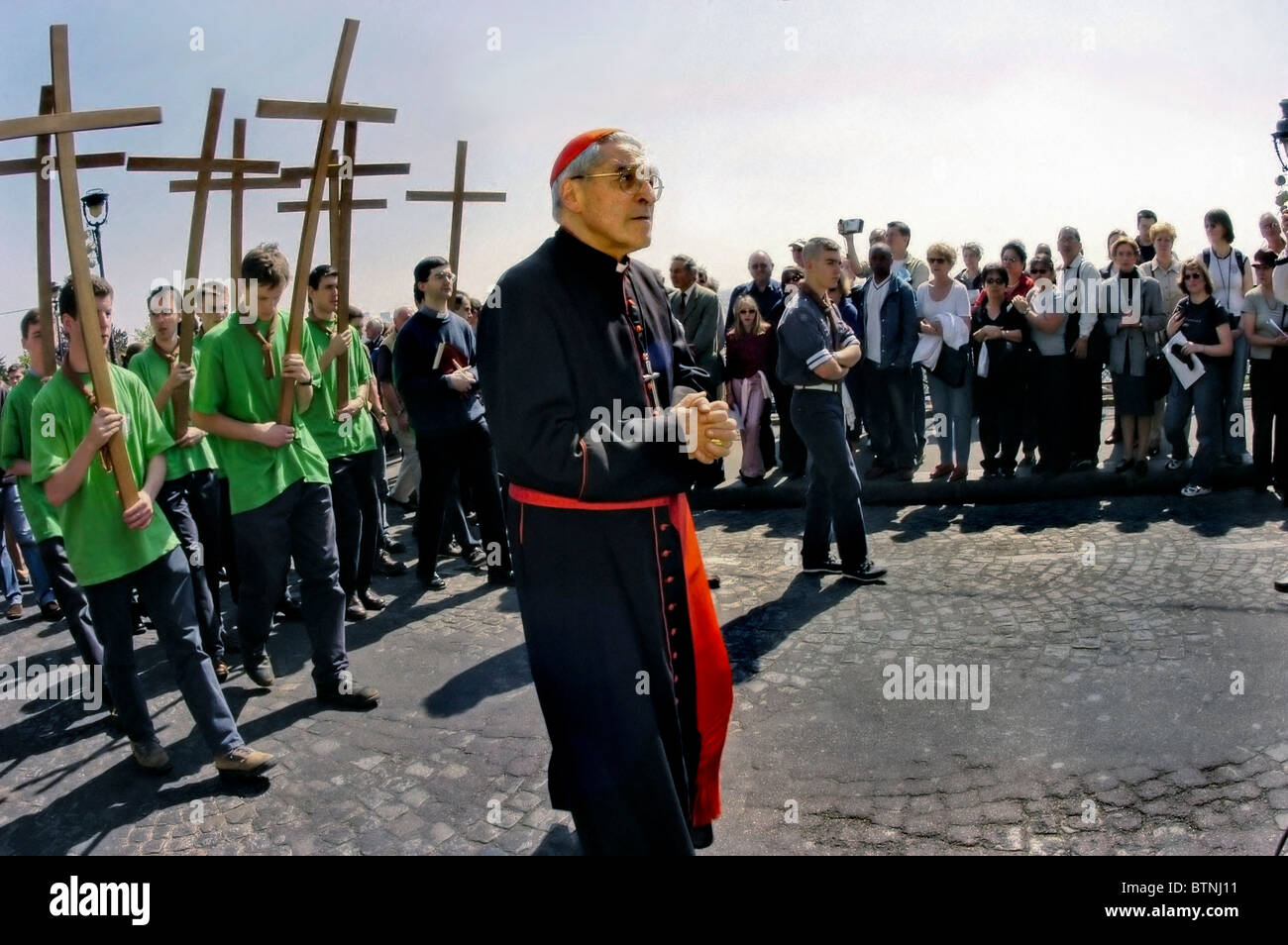 PARIS, France - Public Events, French Catholic Church, Good Friday ...