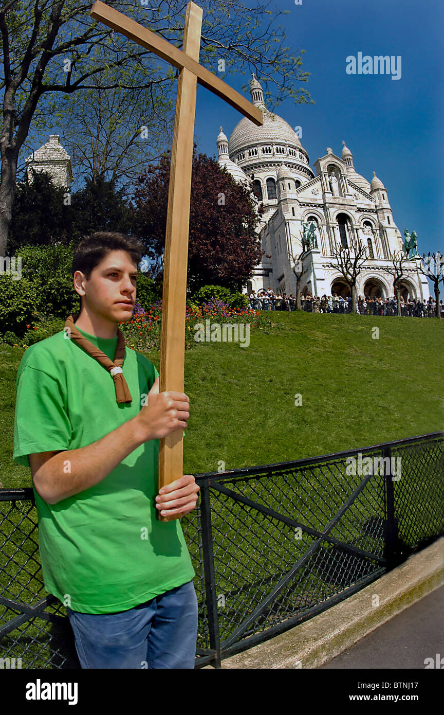 PARIS, France - Public Events, French Catholic Church, Good Friday ...
