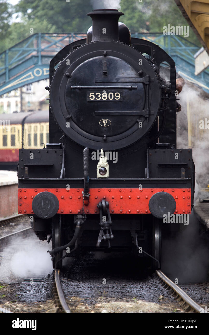 53809 Steam Train at Pickering Train Station North Yorkshire Moors ...