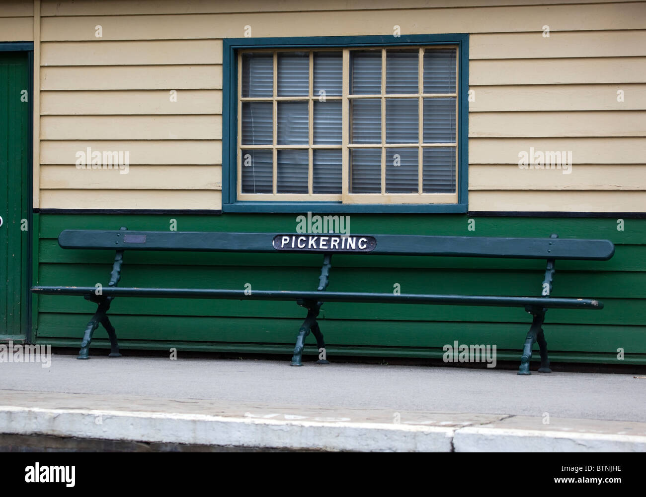 Pickering Train Station North Yorkshire Moors England UK Stock Photo ...