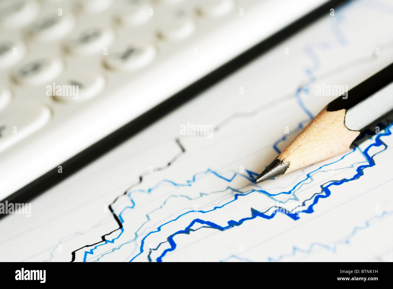Stock market graphs and charts Stock Photo - Alamy