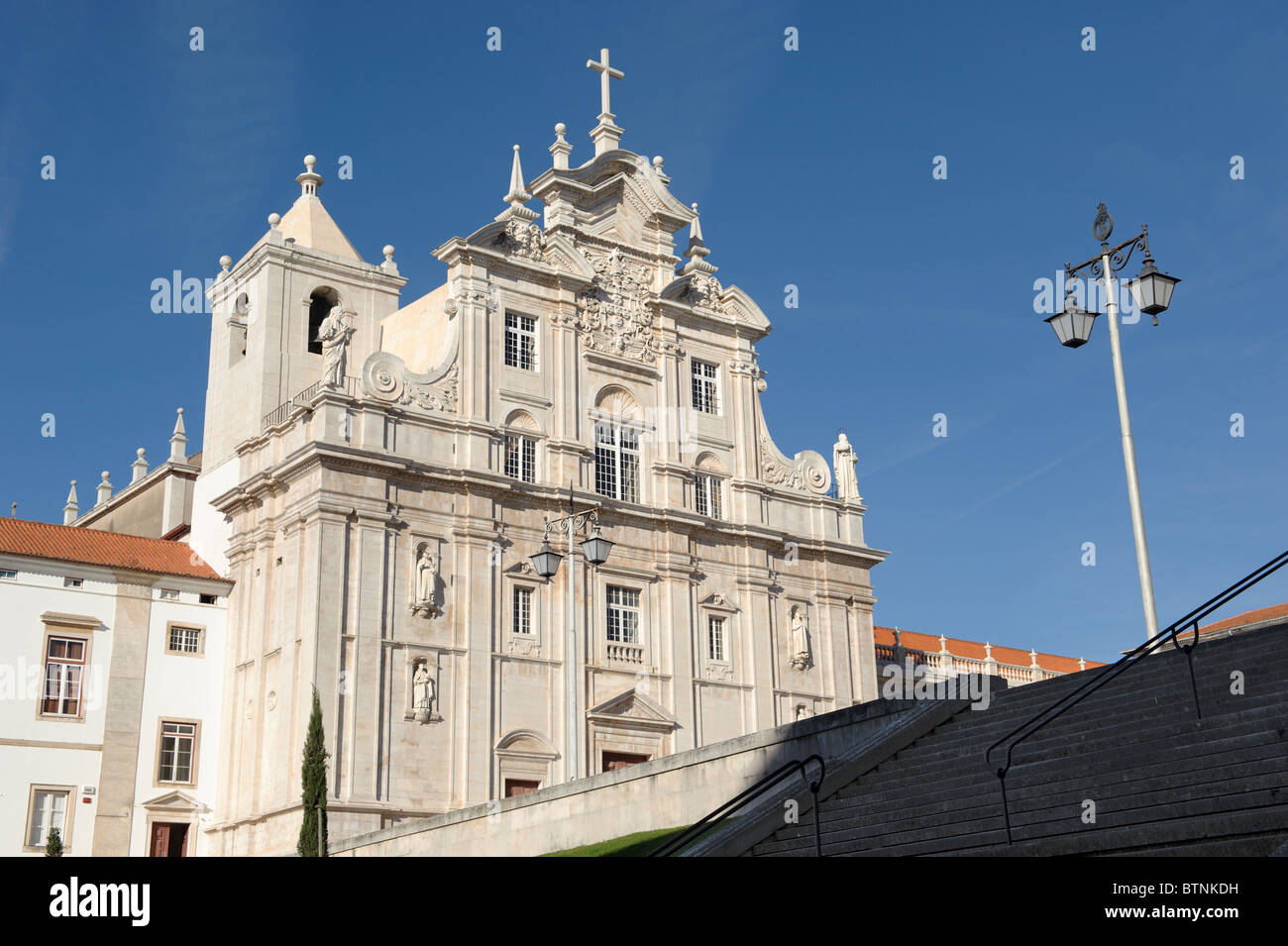 Sé Nova cathedral in Coimbra, Beira Litoral, Portugal, Europe Stock ...